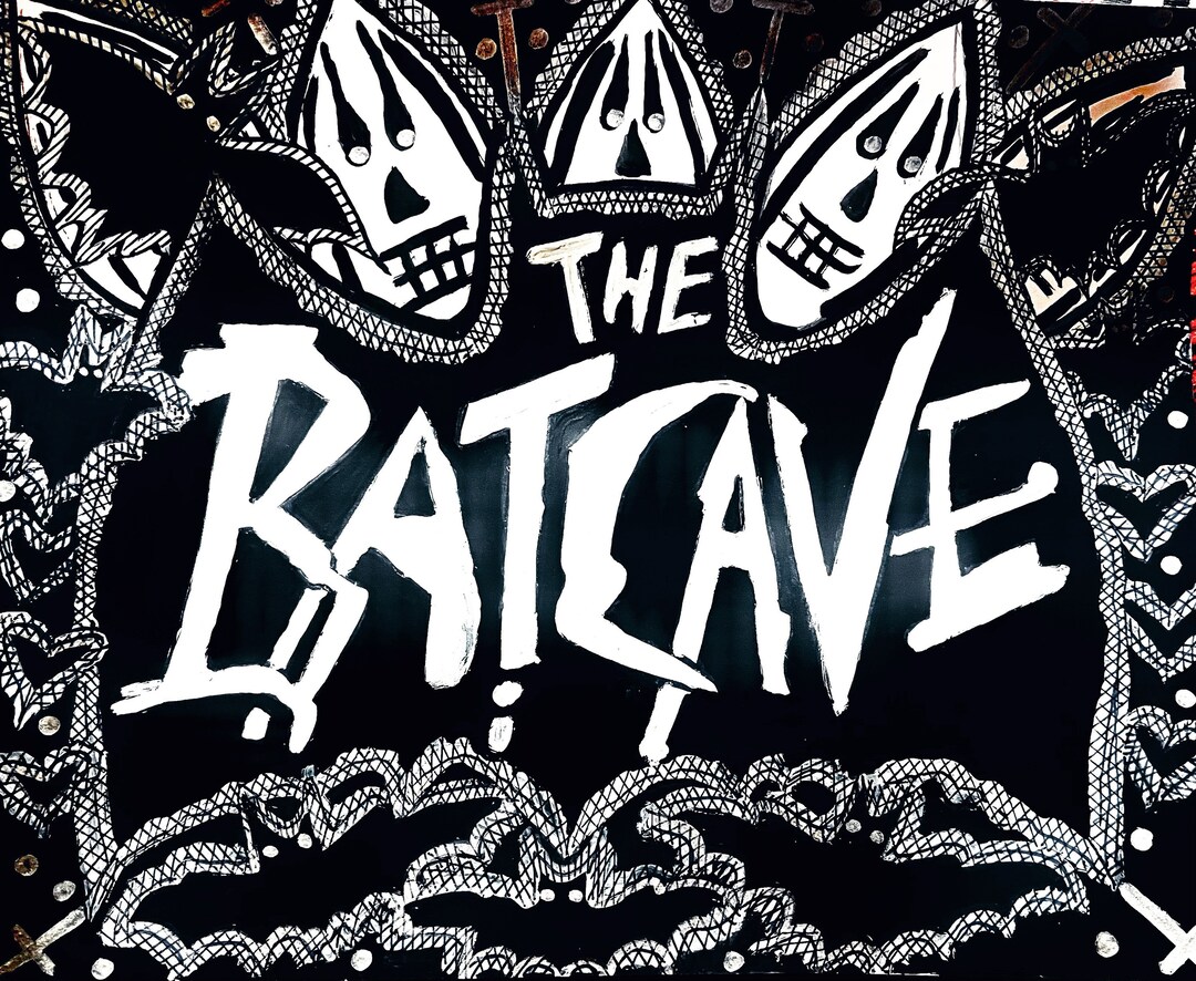 Framed Batcave /8 X 10 Art Print/ Signedby Glamour Bat Goddess in ...