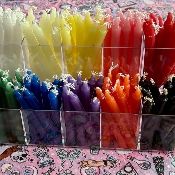 Witchcraft Candles - Etsy