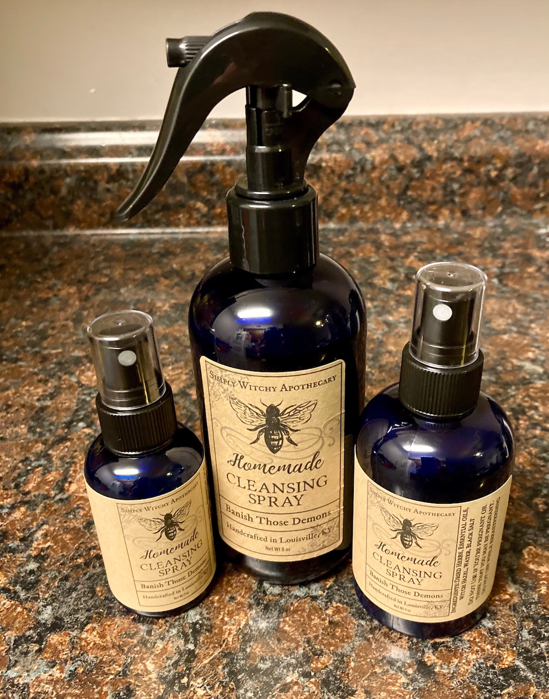 Cleansing Spray* Banish Those Demons * Protection Spray * 8 Ounces - Etsy