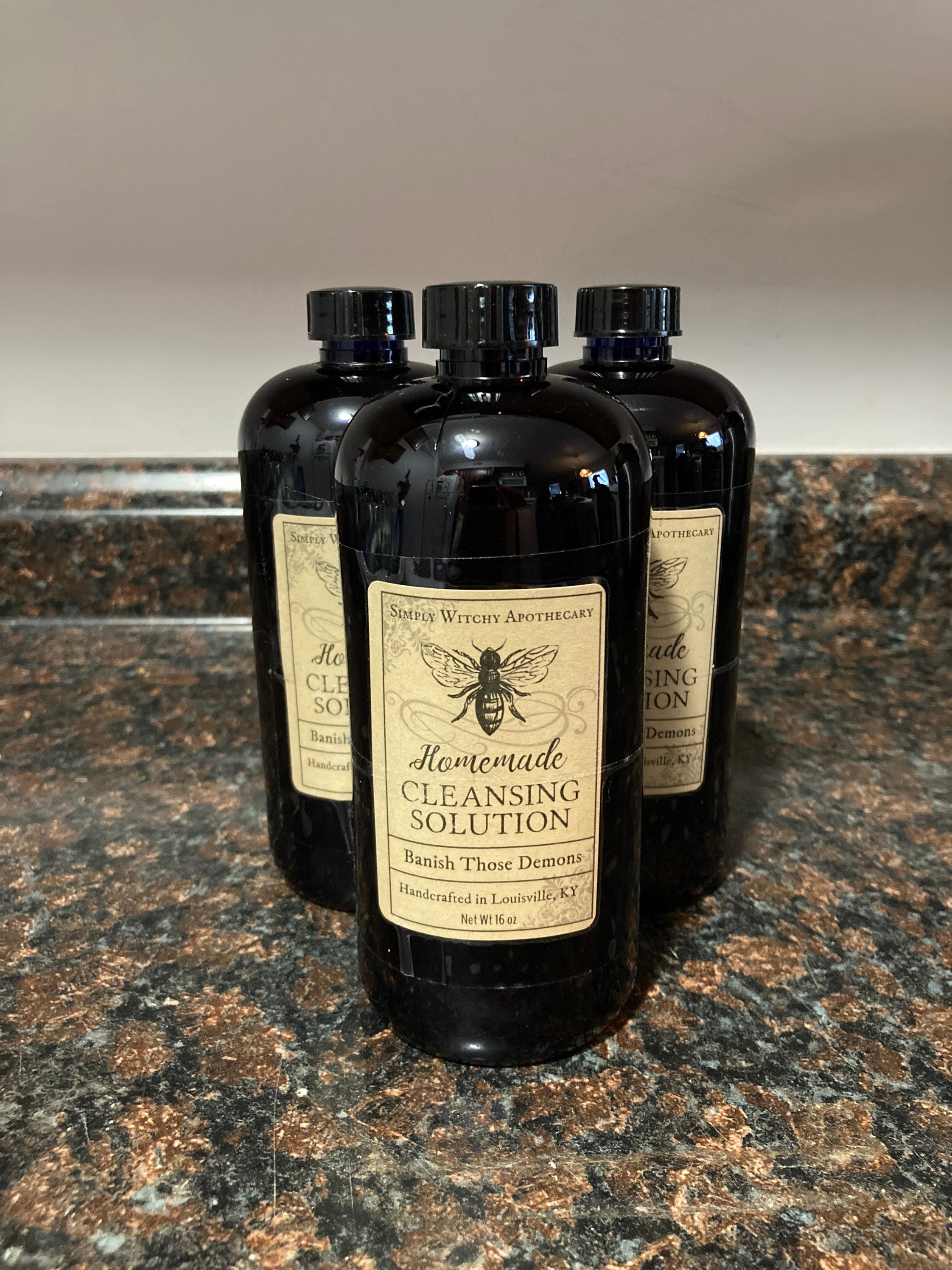 Cleansing Spray Banish Those Demons Protection Solution - Etsy