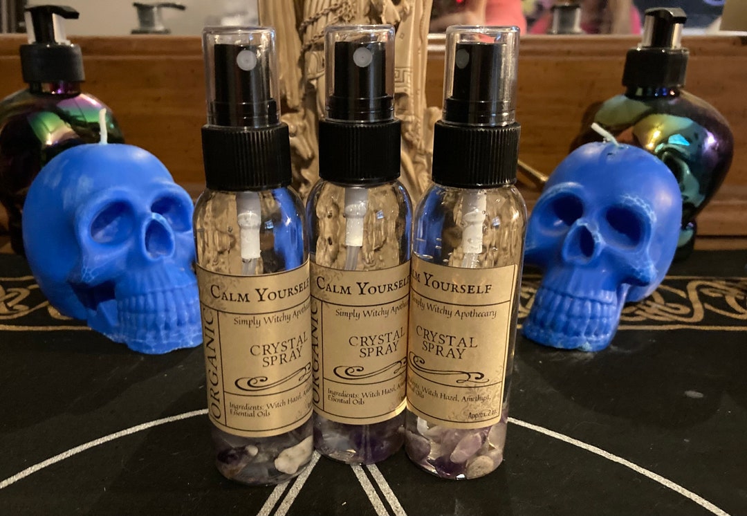 Crystal Spray * Calming Spray * Calm Yourself * Calming Crystal Spray ...