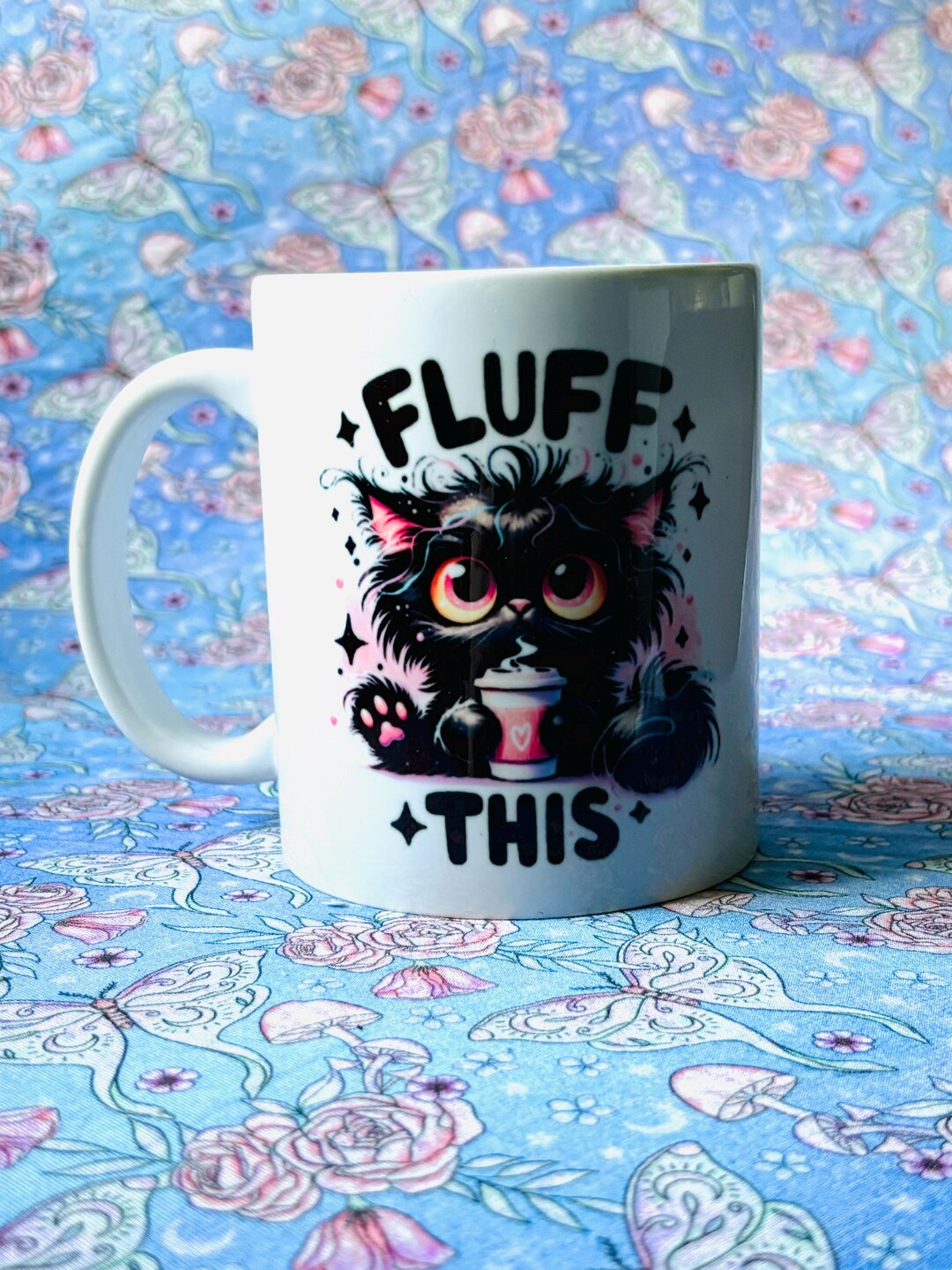 Fluff This Coffee Cup * Sublimation * Sublimation Cup * Sublimation ...