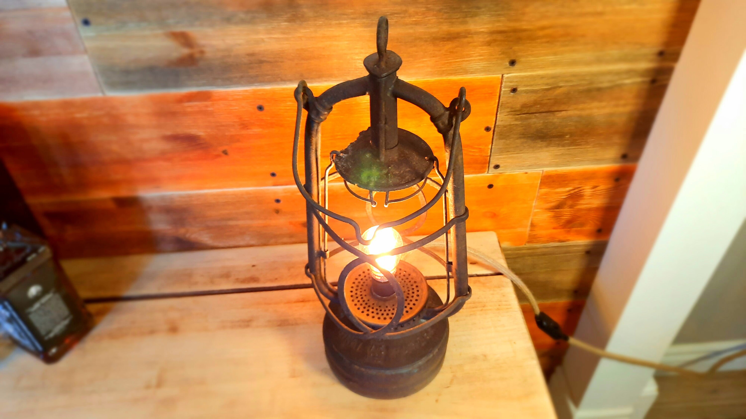 1933 Cuirass Panzer Lantern, Table Lamp, World War II, Second World War ...