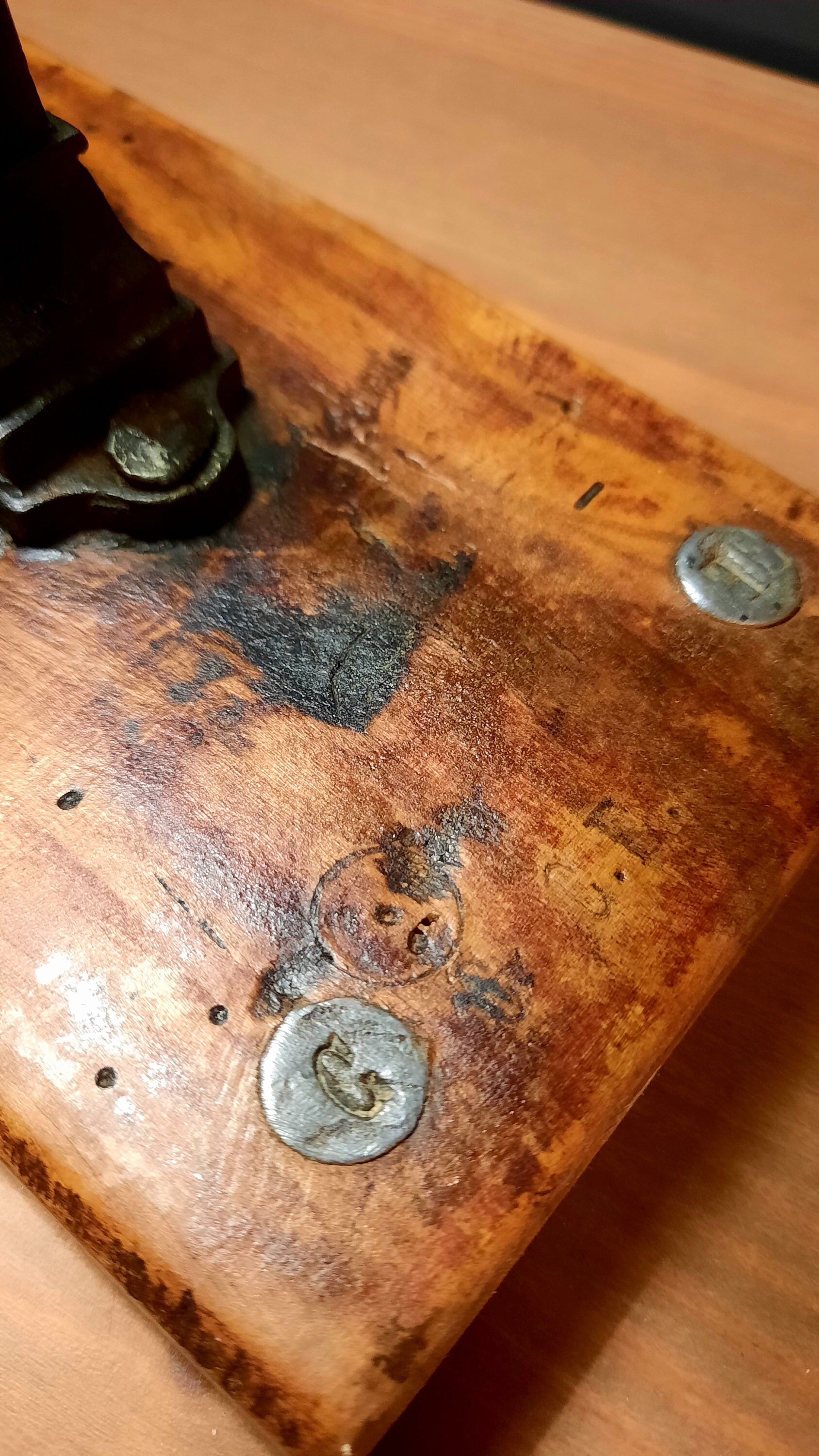 Buy Old Vintage Cast Iron Leather Craft Tool Victorian Era Between 1850 ...