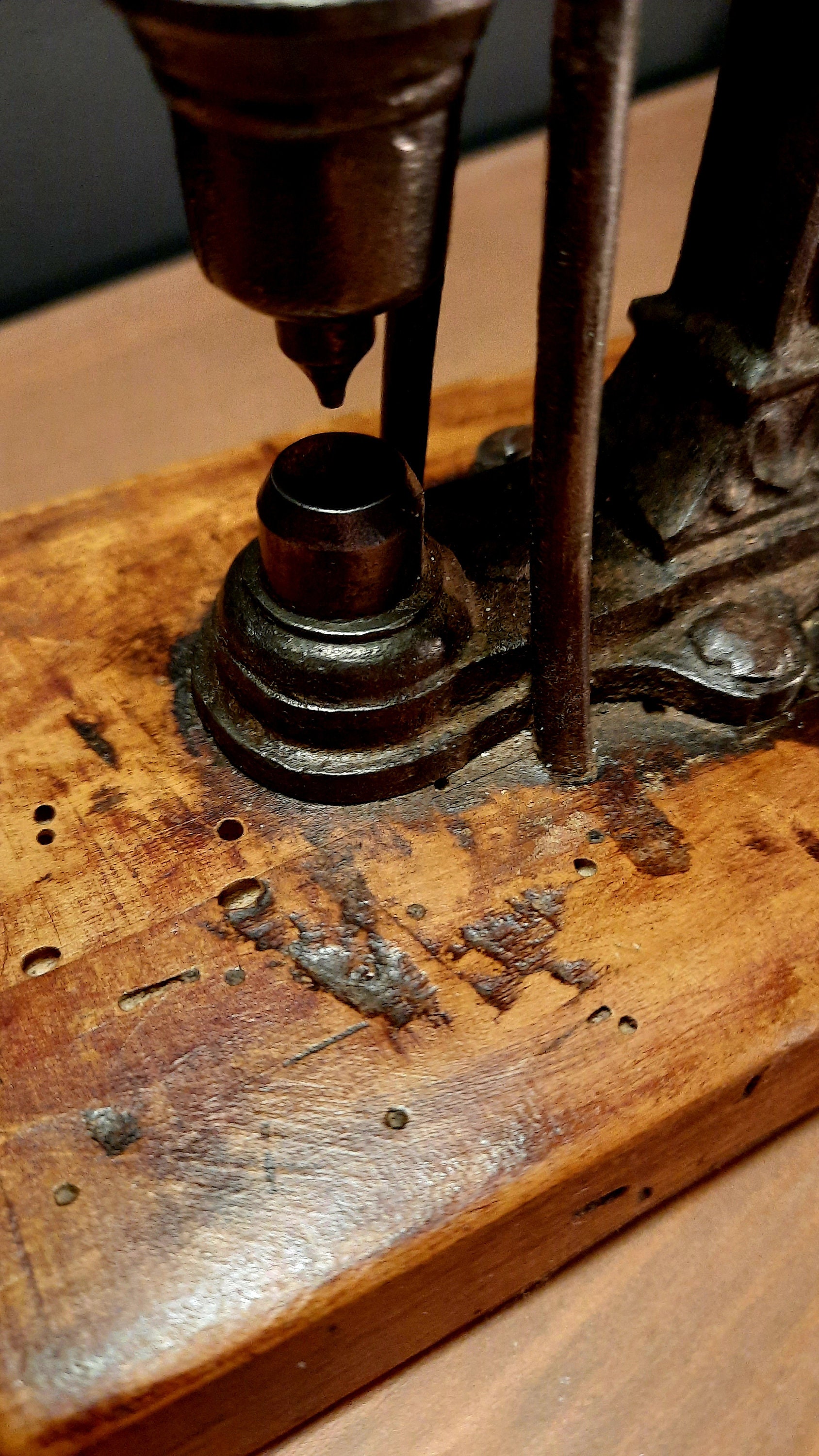 Old Vintage Cast Iron Leather Craft Tool Victorian Era Between 1850 and ...