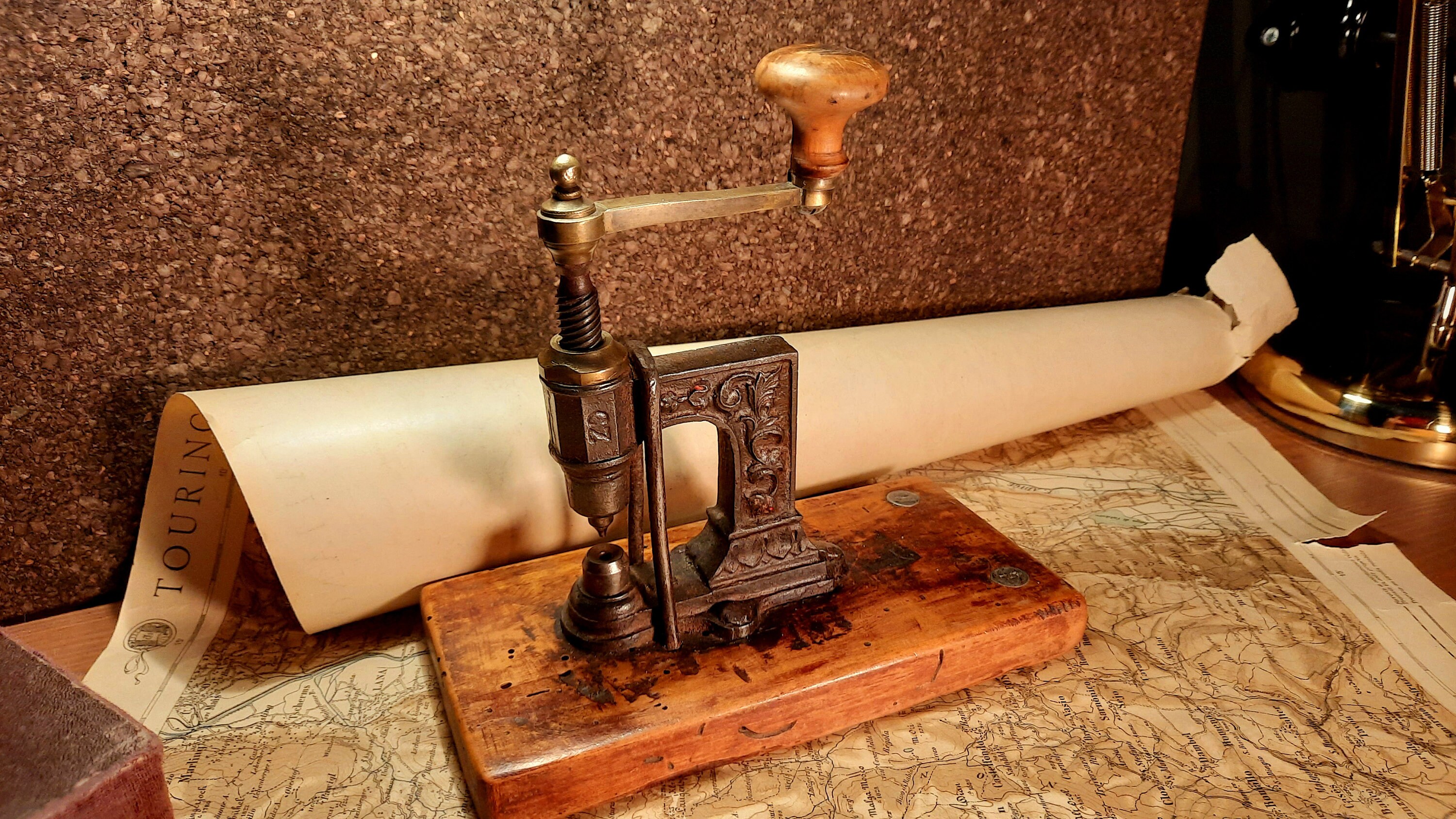 Buy Old Vintage Cast Iron Leather Craft Tool Victorian Era Between 1850 ...