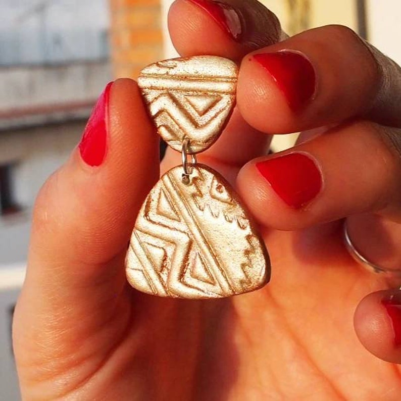 Aztec Texture Roller Polymer Clay Patterns Polymer Clay - Etsy