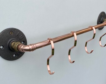 Copper Kitchen Rail | Etsy