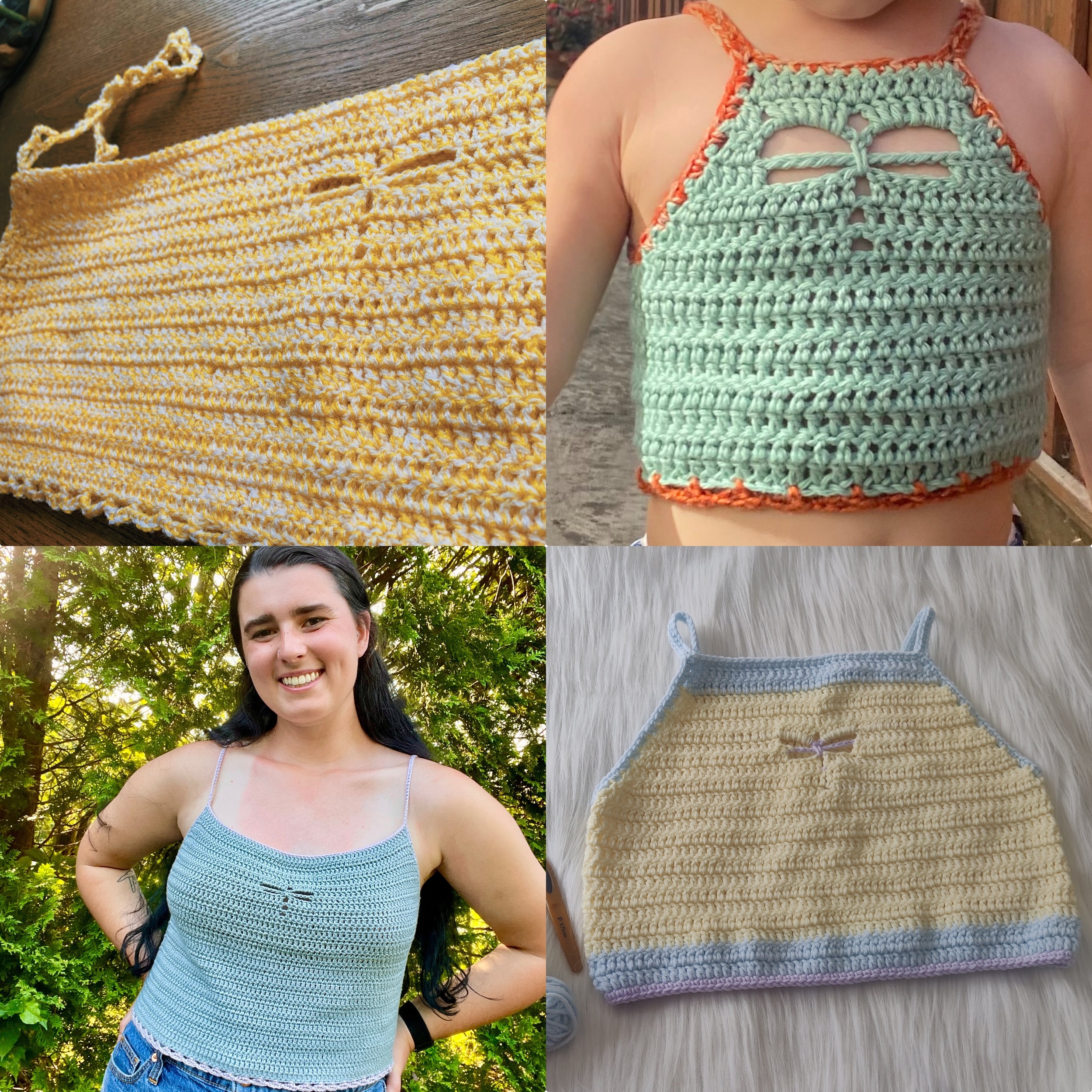 Libella Top Crochet Pattern - Etsy.de