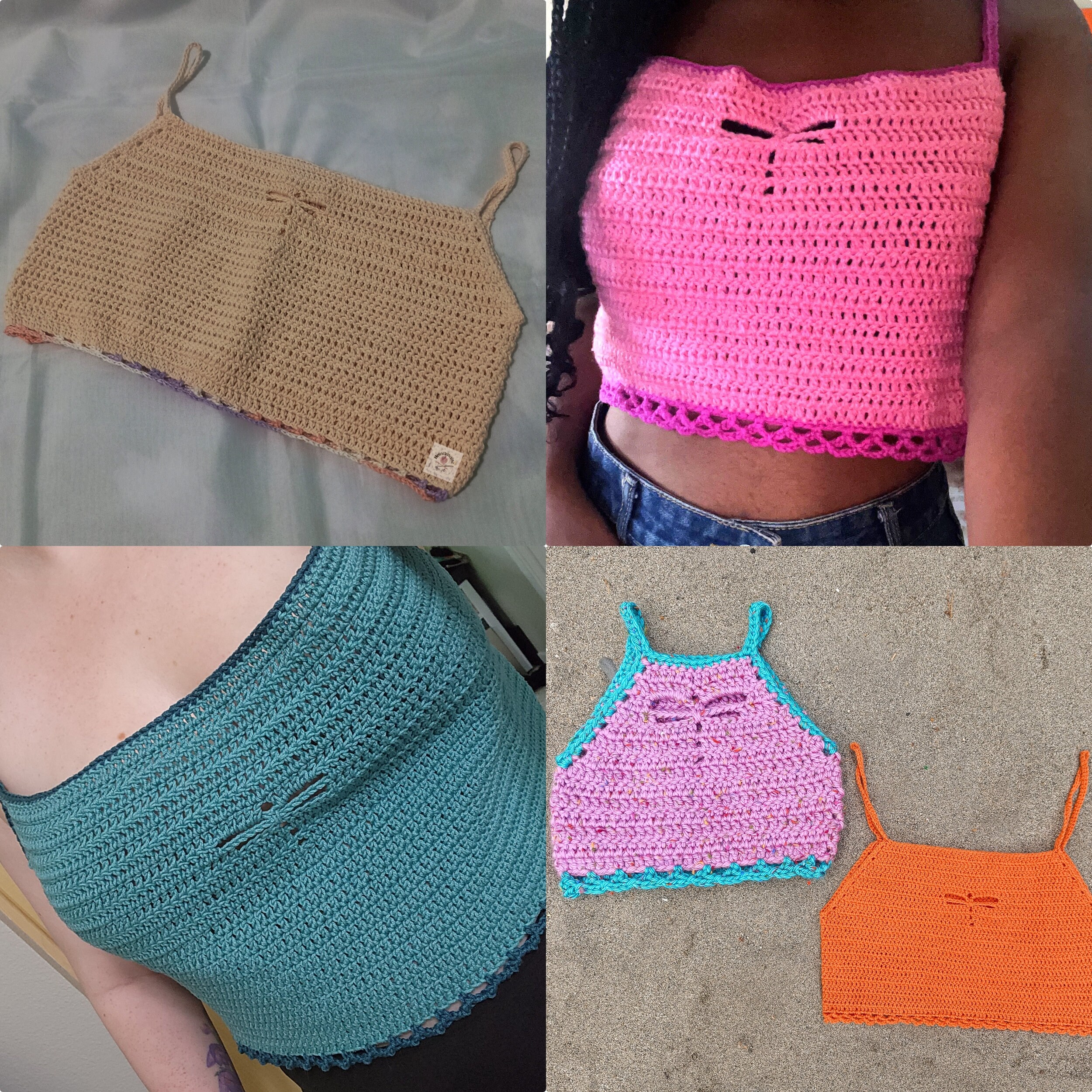 Libella Top Crochet Pattern - Etsy.de