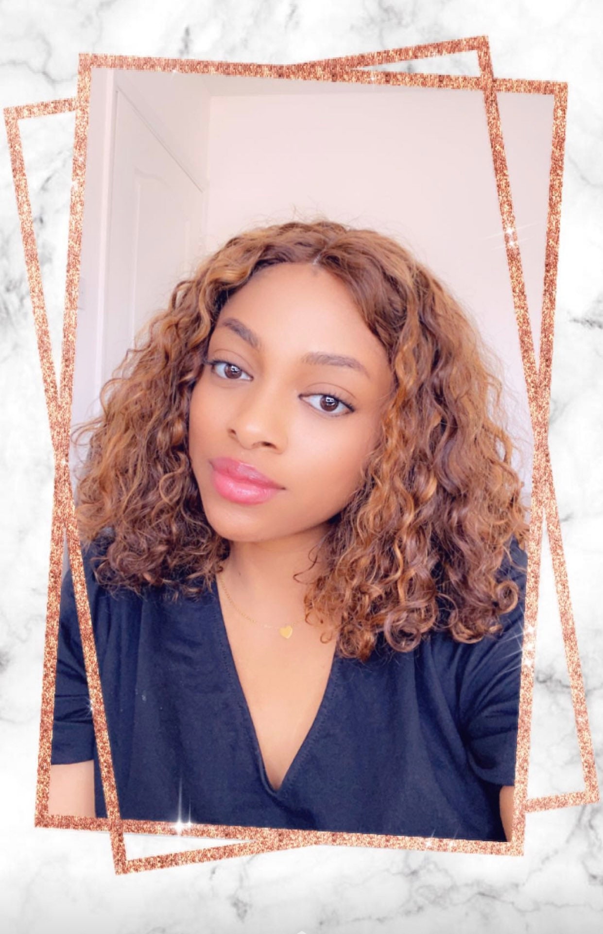 Curly Human Hair T Closure Wig - Etsy