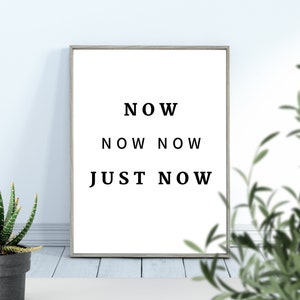 South African Sayings Now Now Print Wall Art Decor Digital - Etsy