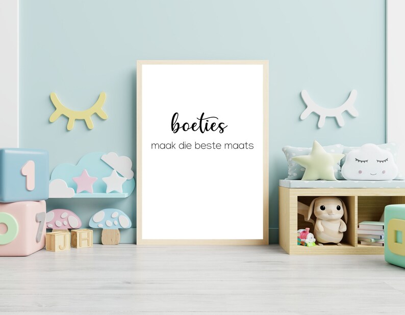 Afrikaans, Boeties Maak Die Beste Maats, Wall Art Decor, Digital ...