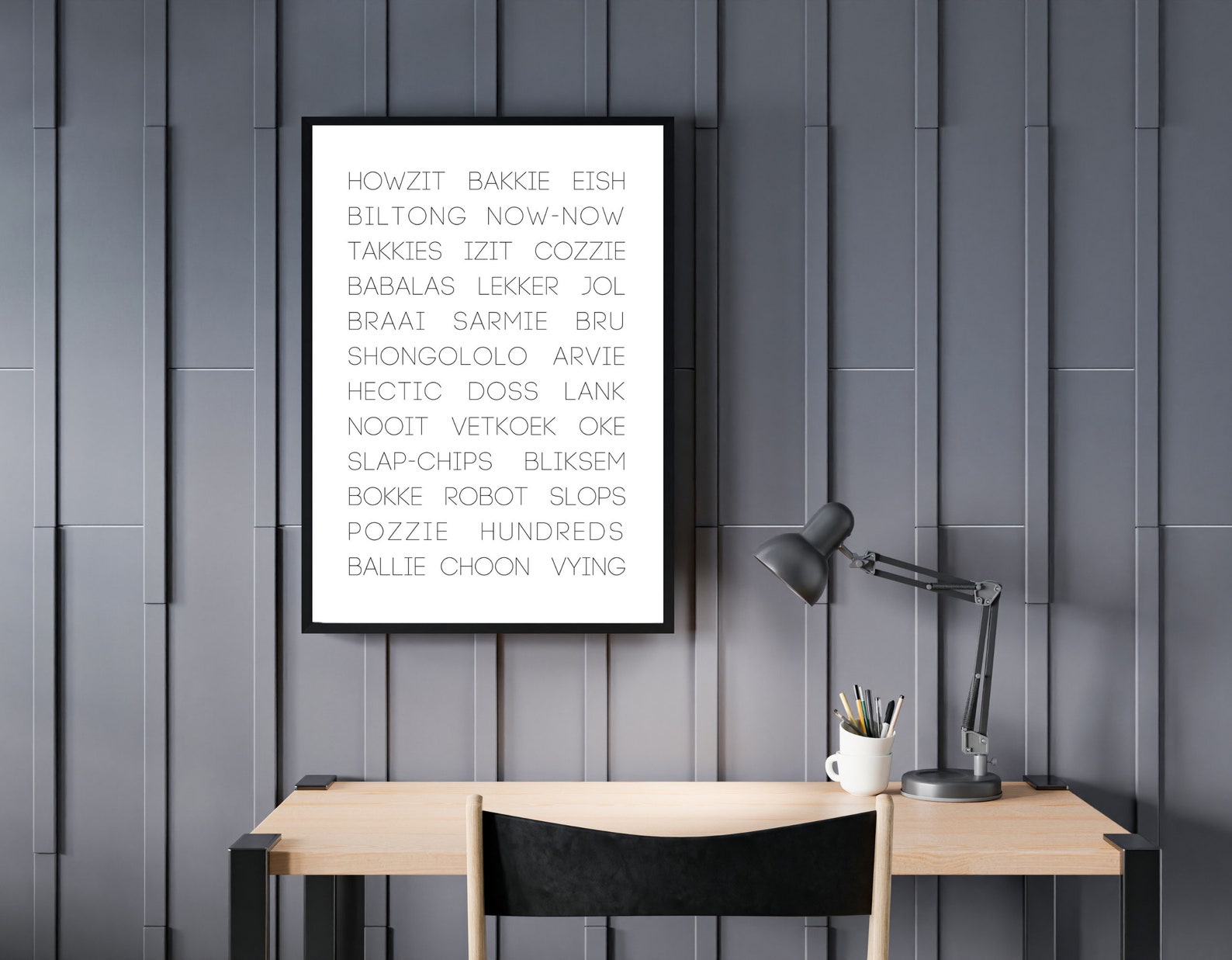 South African Sayings Print, Slang, Wall Art Decor, Digital Download ...