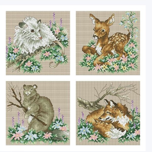 Cross Stitch Afghan Fabric - Etsy