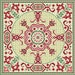 Dollhouse Miniature Rug PDF Pattern Carpet Cross Stitch Carpet Instant ...