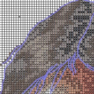 Girl Squaw Pattern PDF Cross Stitch Embroidery Instant Digital Download ...