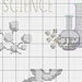 Science Bookmarks Cross Stitch Pattern Bundle, Chemistry Biology ...