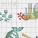 Science Bookmarks Cross Stitch Pattern Bundle, Chemistry Biology ...