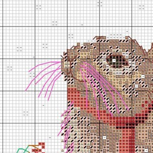 Bunny Snow PDF Pattern Cross Stitch Winter Rabbit Hare Animal Christmas ...