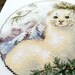 Weasel Pattern PDF Cross Stitch Animal Forest Embroidery Lkacross ...