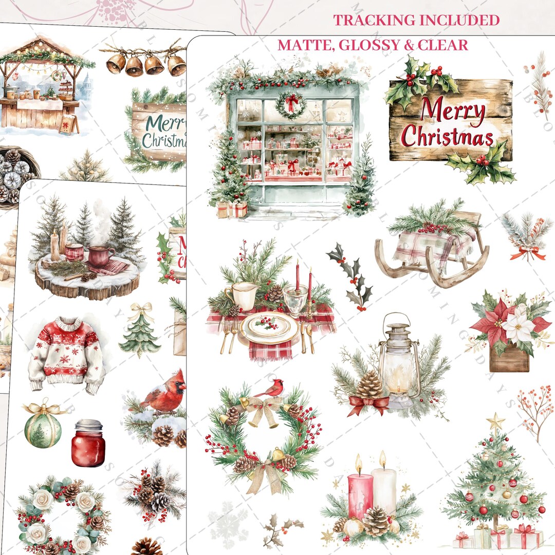 Pretty Cozy Festive Christmas Winter Wonderland, Snow Woodland ...