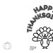 PRINTABLE Color-in Thanksgiving Card | Children's DIY Thanksgiving ...