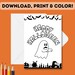 PRINTABLE Color-in Halloween Card | Children's DIY Happy Halloween ...