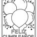 PRINTABLE Colour-in Feliz Cumpleaños Birthday Card | Children's DIY ...