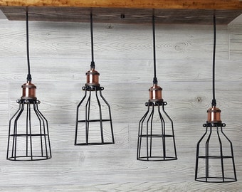 Live Edge Light Fixture | Etsy