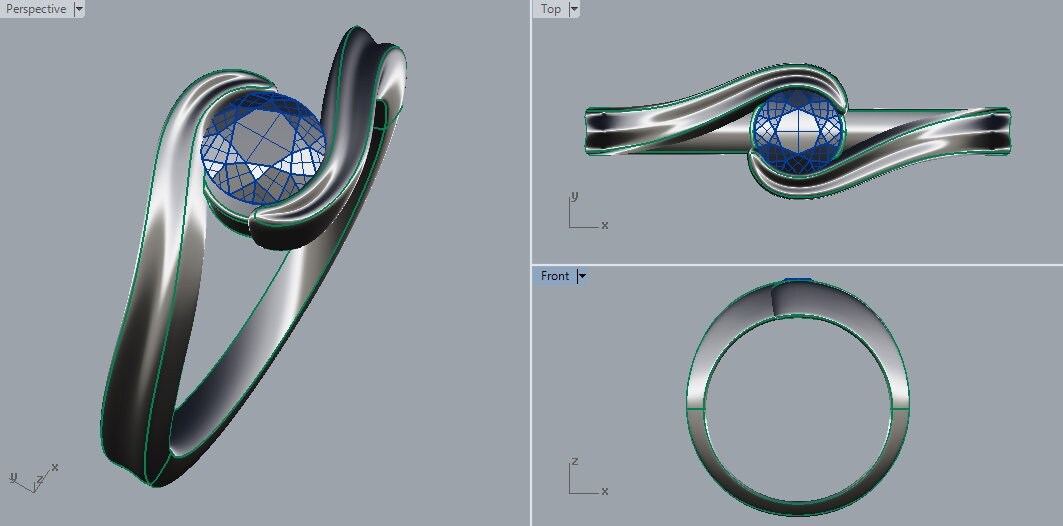 50 Pcs 3dm Model Man and Women Mixed Rings - Etsy