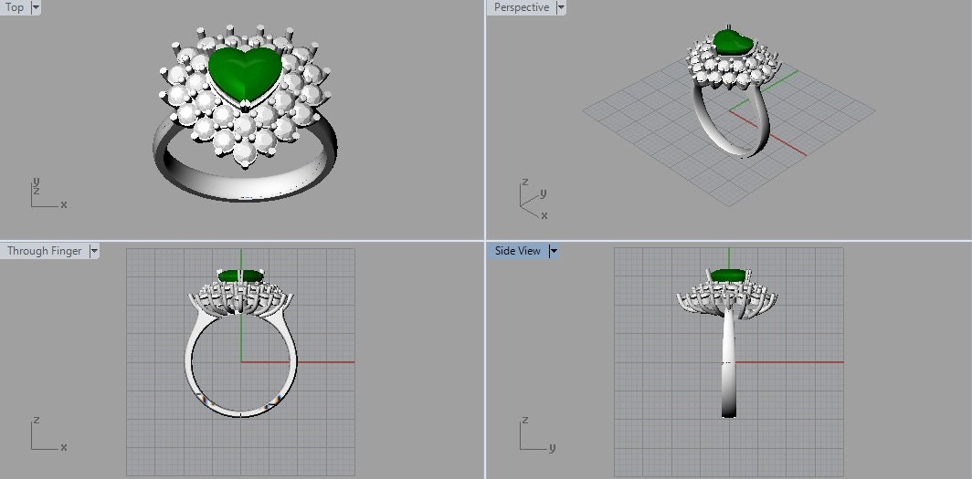 50 Pcs 3dm Model Man and Women Mixed Rings - Etsy