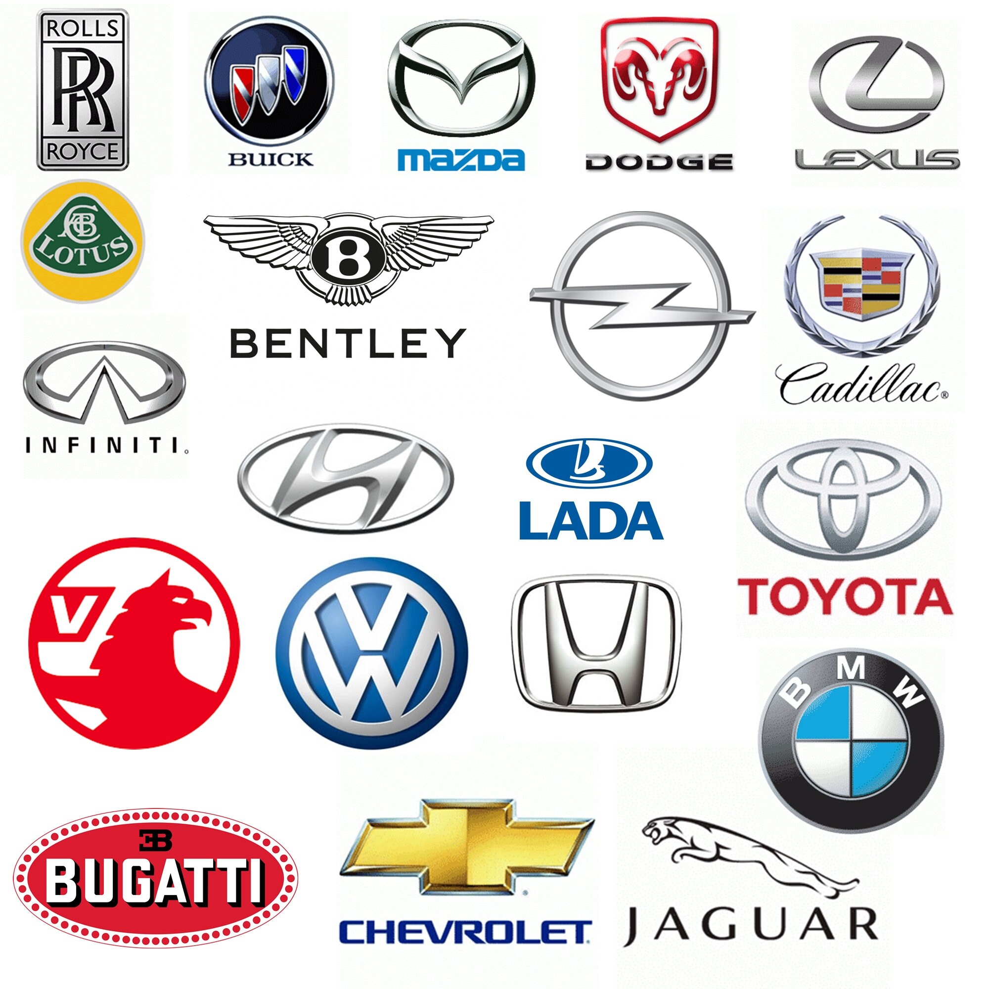 3D STL File Model for Car Logo Symbol, Car Logo Symbol Print Models - Etsy