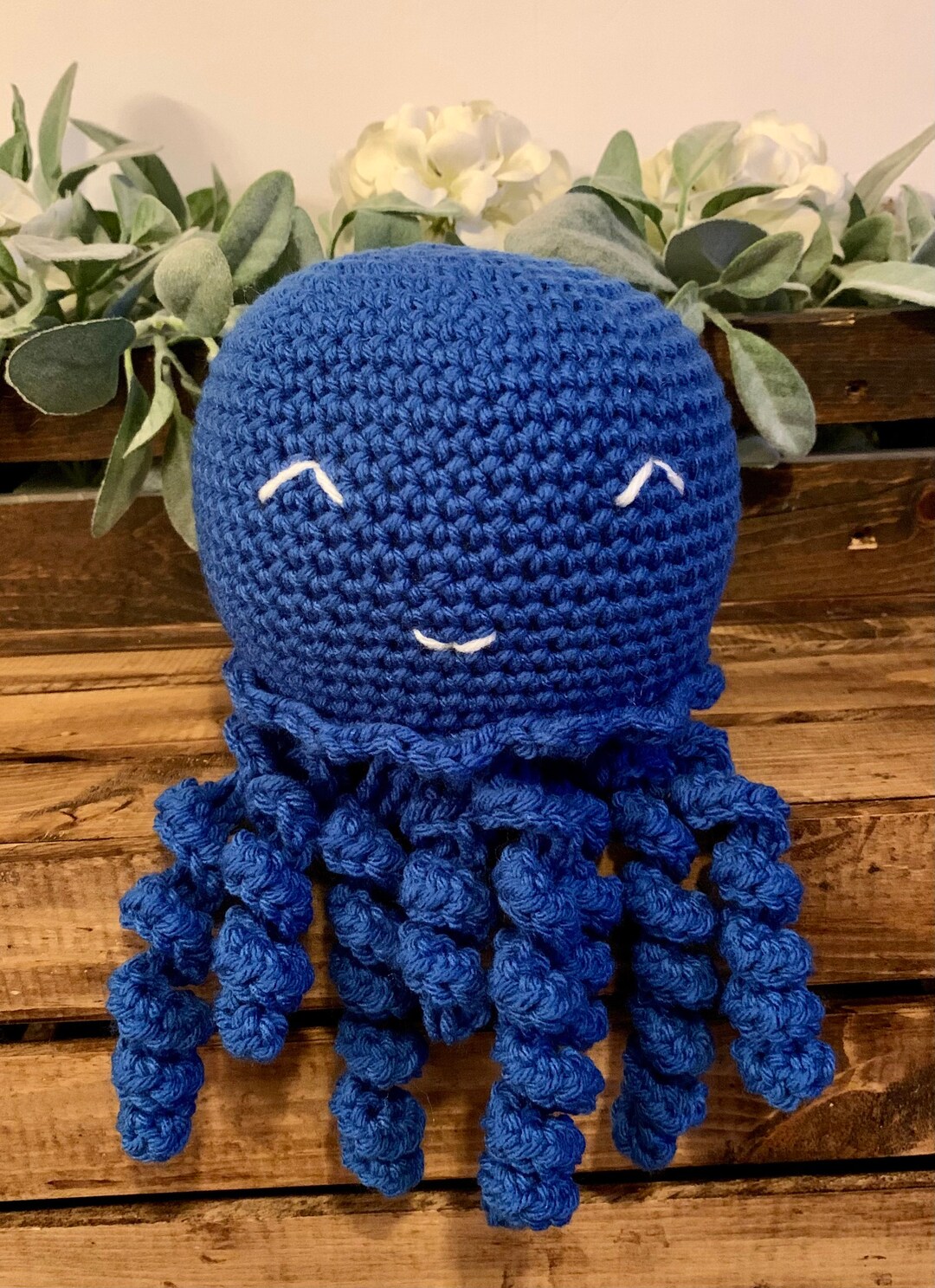 Crochet Octopus Plush Stuffy Toy - Etsy