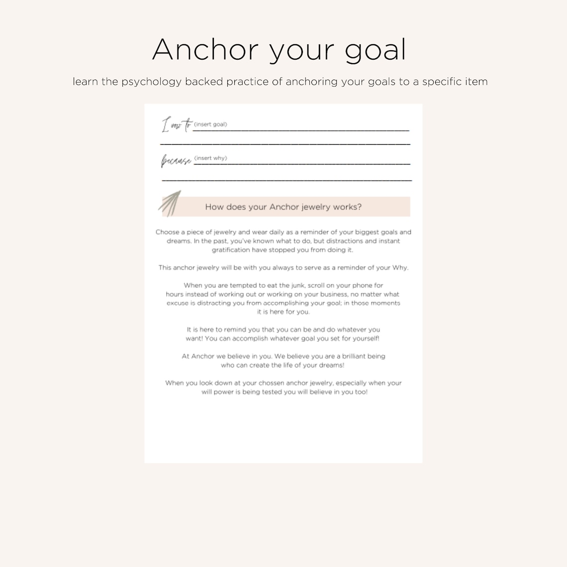 Goal Setting Journal - Etsy