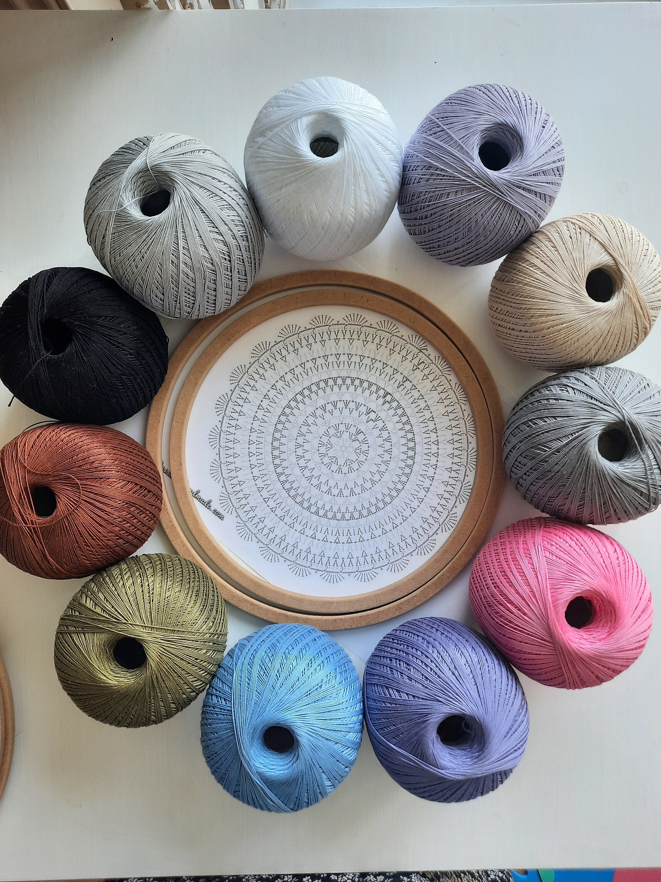 Set for Creator, Hoop for Macrame, Gift for Making Dream Catcher ...