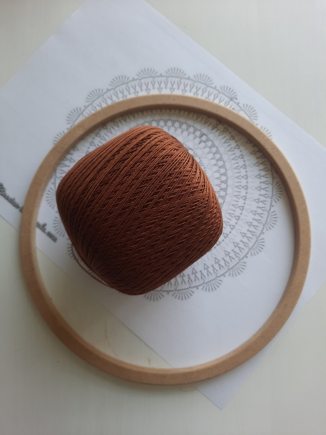 Macrame Dream Catcher Kit: Plywood Hoop & Cotton Lace Yarn - Etsy
