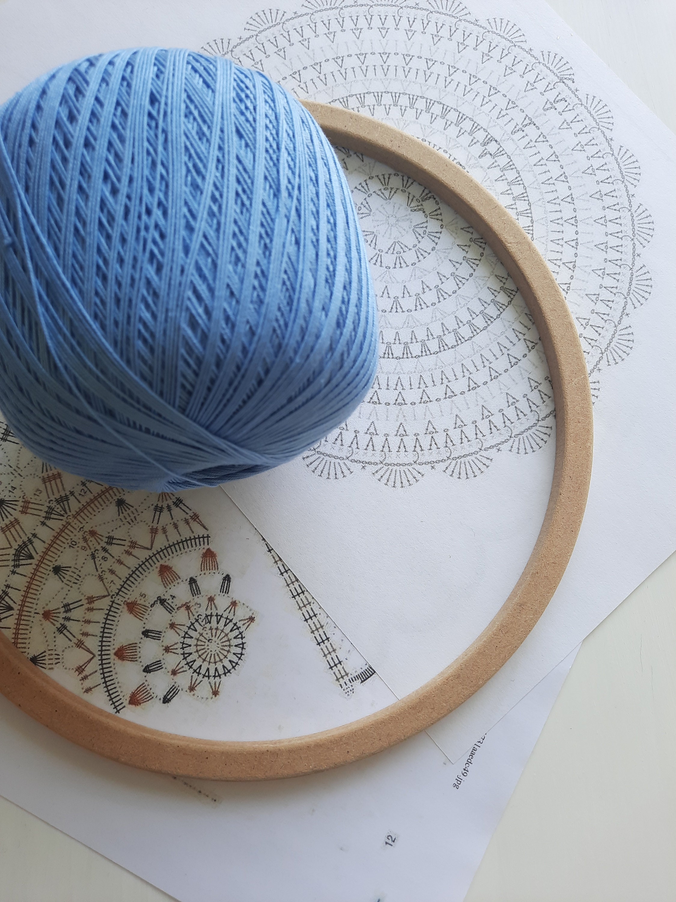 Set for Craft Creator, Craft Making Material, Set of Wooden Hoop and ...