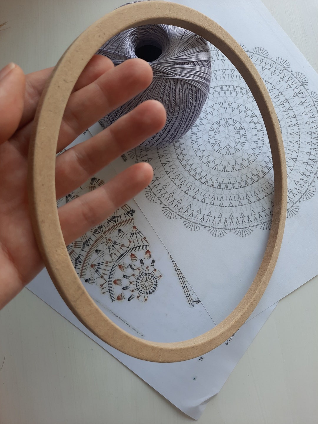 Hoop for Macrame, Set for Creator, Gift for Making Dream Catcher ...