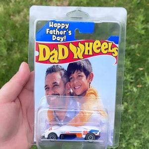 Custom 'dad Wheels' Hotwheel Car: Personalized Photo Gift - Etsy