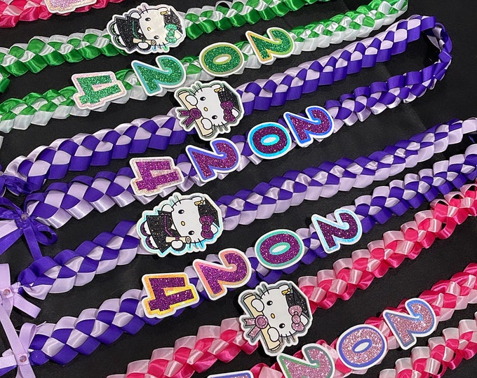 Hello Kitty Graduation Leis / Graduation Gift /dodgers Lei/ Kuromi Lei ...