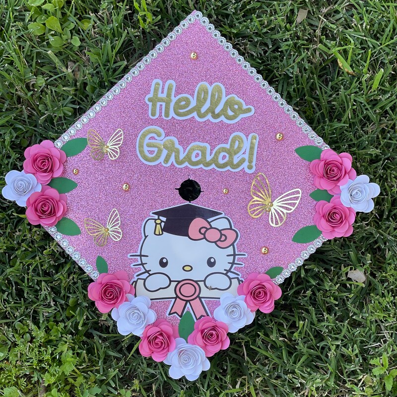 Floral Grad Cap - Etsy