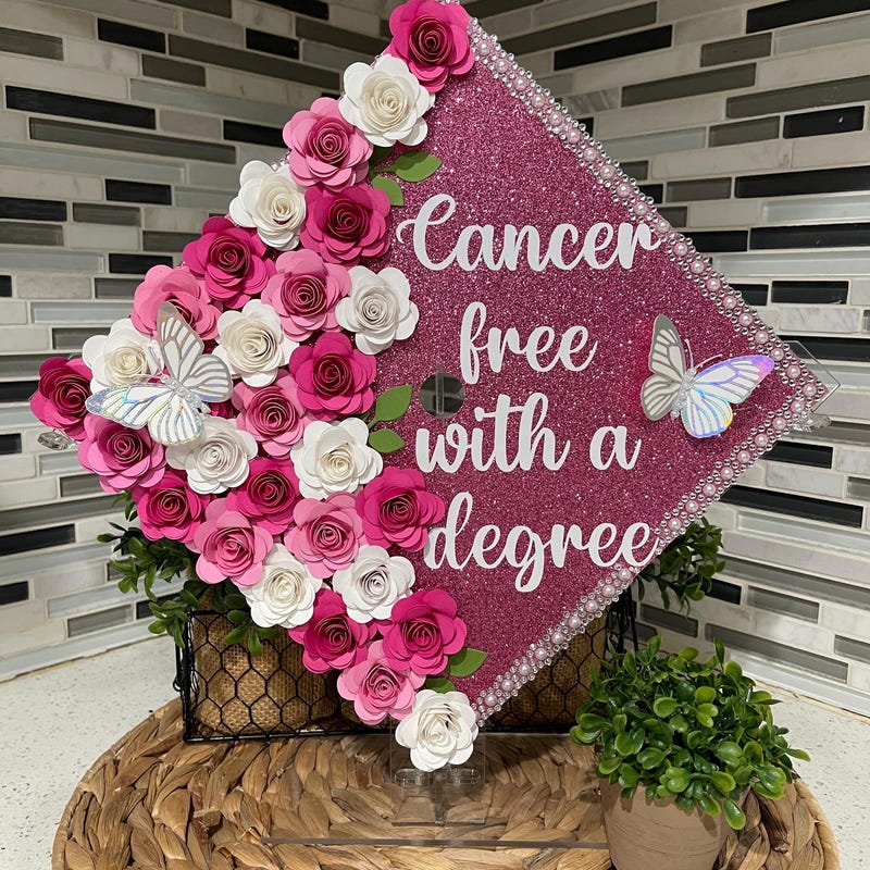 Cancer Graduation Cap - Etsy