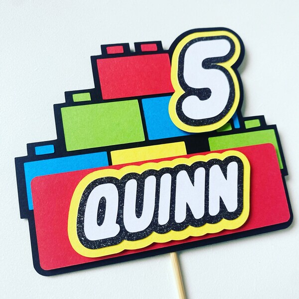 Lego® Cake Topper - Etsy UK