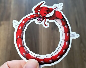 Gyarados Decal - Etsy