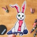 Tiny Tina Rabbit Sticker // Borderlands Sticker // Tiny - Etsy