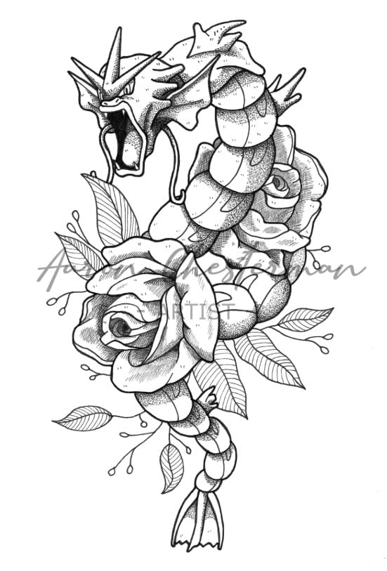 Gyarados Tattoo