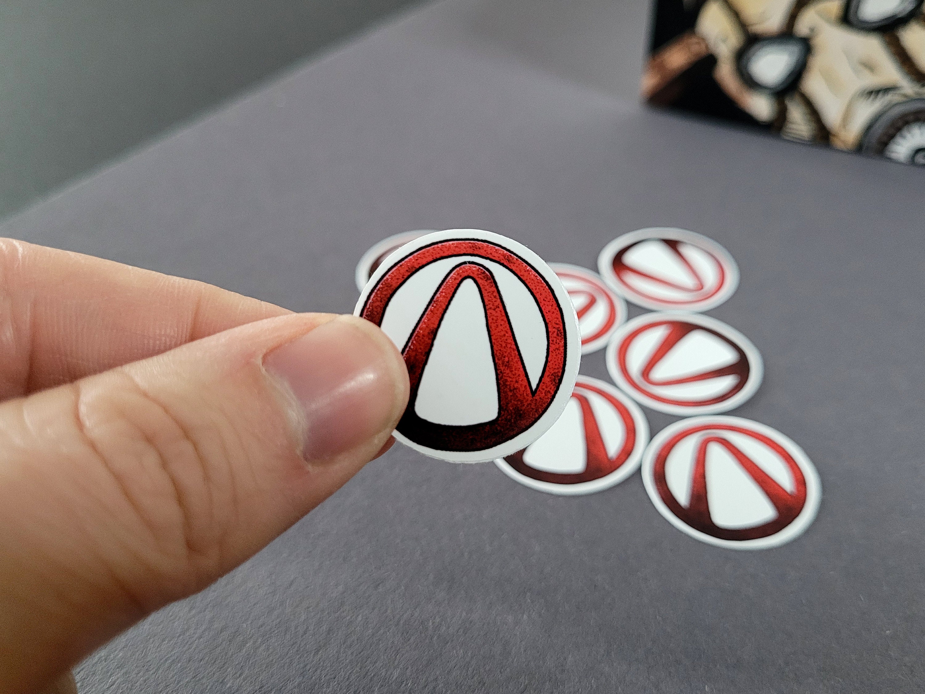 Borderlands Vault Hunter Symbol MINI Stickers // Vault Hunter | Etsy