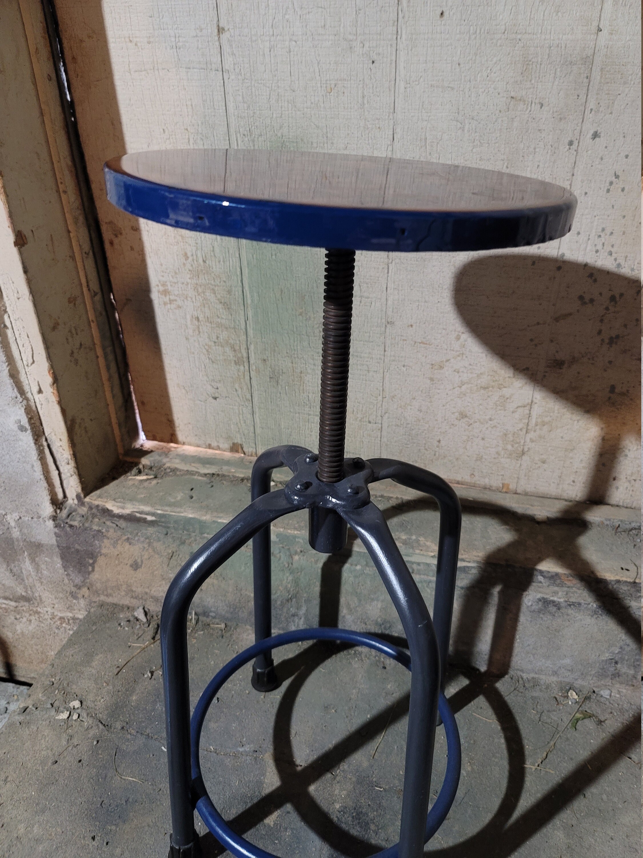 Adjustable Wood Epoxy Stool - Etsy