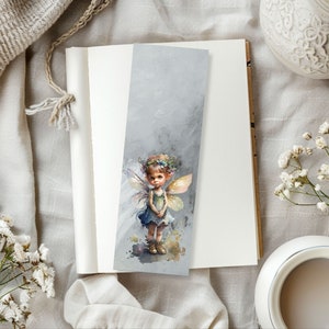Fairy Book Bookmarks, INSTANT DOWNLOAD, Childrens Bookmarks, Book ...